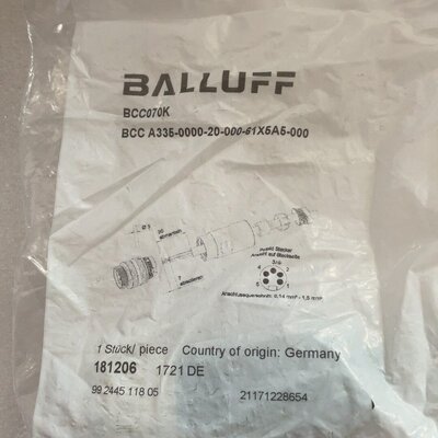 议价Balluff接头BCC070KBCC070JBCC070L