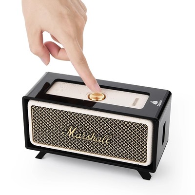 适用 MARSHALL EMBERTON II马歇尔无线蓝牙音响桌面支架音箱底座音响展示架 充电免拆卸