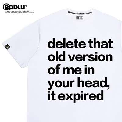 deletethatoldversion短袖t恤