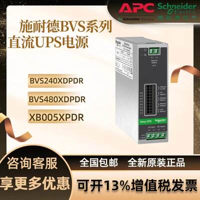 施耐德BVS系列240W/480W BVS240/480XDPDR XB005XPDR 工业级UPS