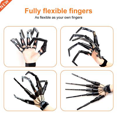 D Printed Plastic Fingers Halloween Articulated Skeleton Sk