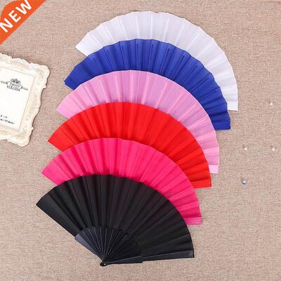 Plastic Portable Party Hand Dancing Fan Chinese Decor Japane
