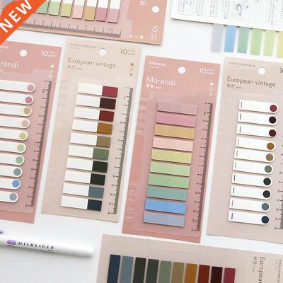 200 Sheets Flags Tabs Neon Page Markers Paper Index Bookmark