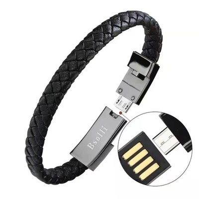 Bracelet USB Type C Charging Cable Data Charging Cord Wristb