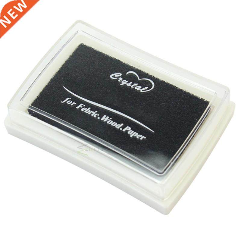 Home Children Kids Black Ink Pad Inkpad Craft Card Scrap_虎窝淘