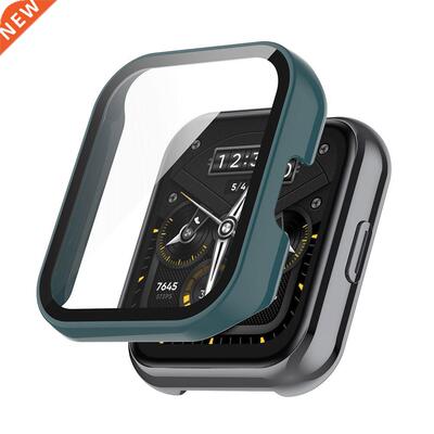 Full Cover Tempered Glass Screen Protector Case for Realme W