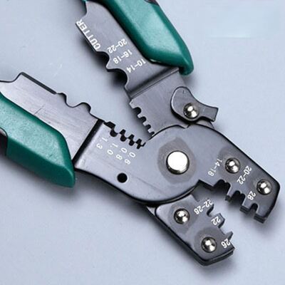 Multifuction Hand Tool Cable Wire Stripper Cutter Crimper Mu
