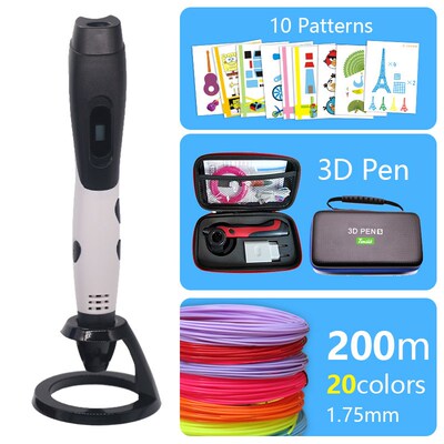3d pen 3d print pen-3 d pens 1.75mm ABS filament Christmas g