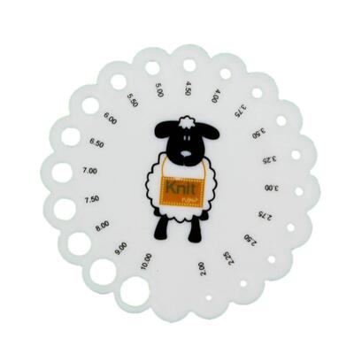 Knitting Tools Round Sweater Needle Ruler High Quality Plast