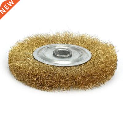 1pc 5 Inch Pure Copper Wire Wheel Brass Brush For Bench Grin