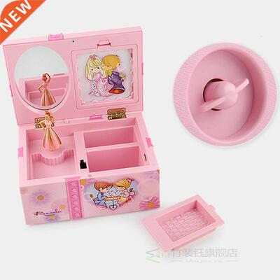 Dancing Girl Music Box Ornaments Home Decor Jewelry Storage