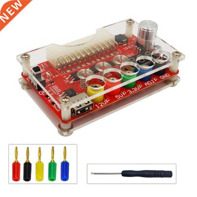 DC Input ATX 24 Pin Breakout Adapter with ADJ Adjustable Vol