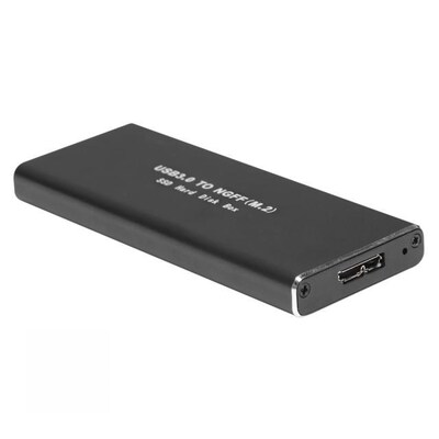 SSD External Enclosure Disk Case Box USB 3.0 M.2 NGFF Box Ad