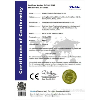 KB6011/4011 Geiger Counter Nuclear Radiation Detector Person