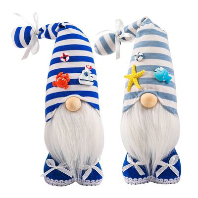 Ocean Festival Rudolph Faceless Doll Ornament Figurine Gobli