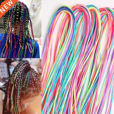 5-0Pcs 90CM Colorful Knitting Hip Hop Children	s Ribbons