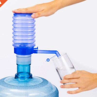 Portable 5 Gallon Bottled Drinking Water Hand Press Removabl