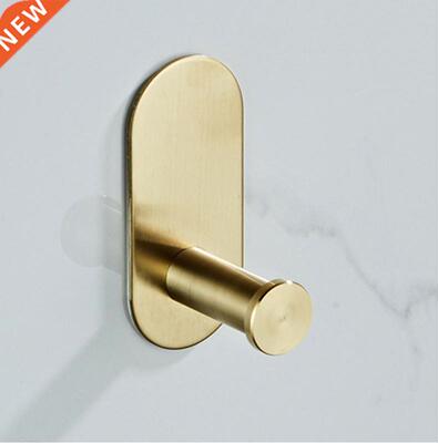 Brushed Gold Bathroom Hardware Set Robe Hook Towel Bar Toile