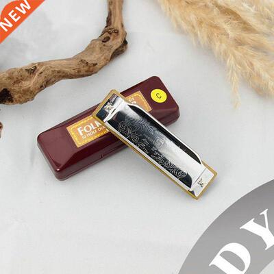 Folkmaster 1072 Standard Beginner Diatonic Blues Harmonica G