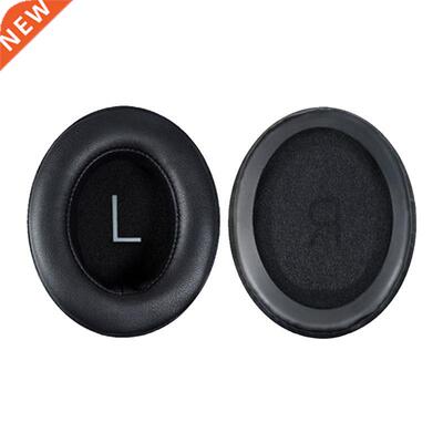 Ear Pads Pillow Cover Black 1Pair Memory Foam Replacement Co