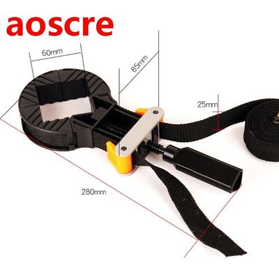 Quickly Adjustable Clip Strap Corner Clamp With Handle Band