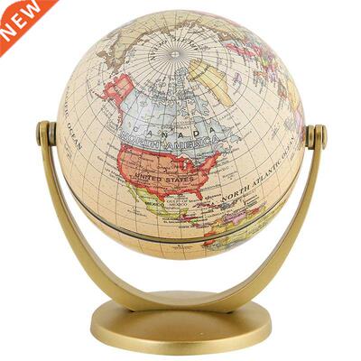Retro Rotting World Globe Erth ntique Home Office Desktop