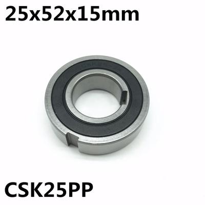 CSK25 CSK25PP 25x52x15 mm 6205PP One Way Bearing With Keyway