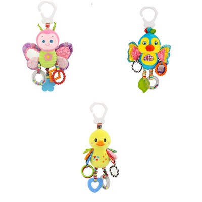 Cute Animal Shaped Rattle Stroller Hanging Accessories Early