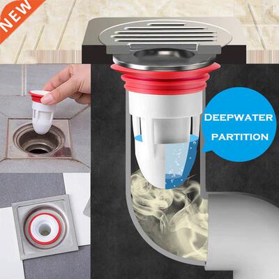 Bathroom odor proof leak core Floor Siphon Drain Cover Deod