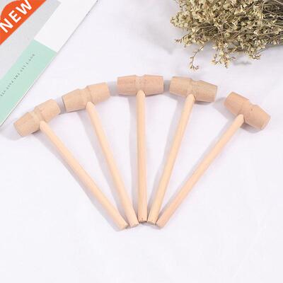 1/5/10Pcs Wooden Hammer Mallet Carving Tool Leather Craft Je