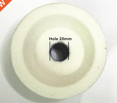 1pcs Cup-shaped Dia70/100/125mm White corundum grinding whe