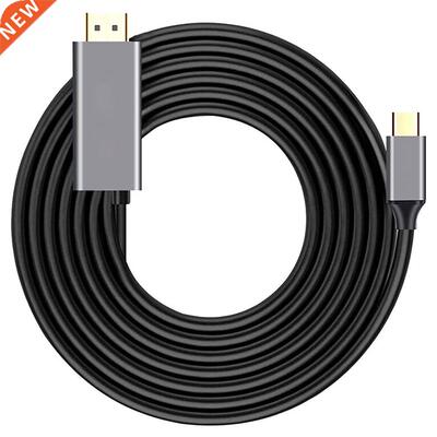 Type C to HDMI-compatible Cable USB C to HDMI Adapter+PD Cha