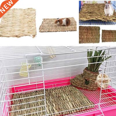 Rabbit Grass Chew Mat Small Animal Hamster Guinea Pig Cage B