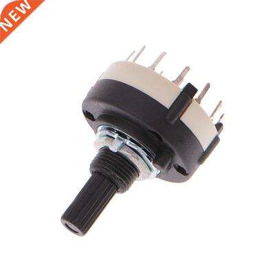 5 Pcs 4PT 4  Position 6mm Shaft Diameter Band Selector Rot