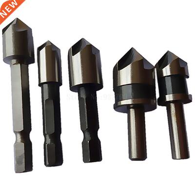 5pcs 5 Flute Countersnk Drll Bt Set 82/90 Degree Counter