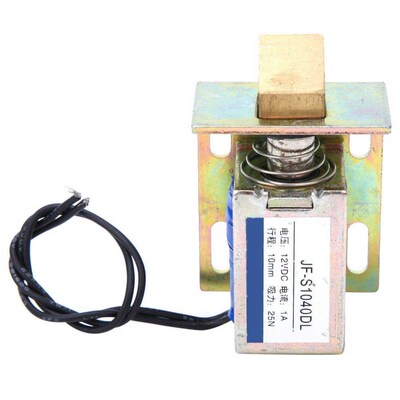 Low friction Mini Push-Pull DC Frame Solenoid Electromagnet