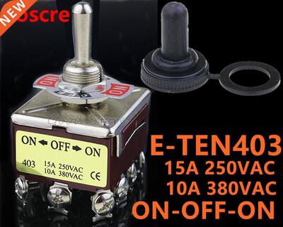 1PCS E-TEN 403 12pin ON-OFF-ON 12mm toggle switch rocker swi