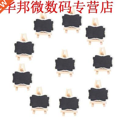 20 Pieces Hanging writable erasable Blackboard in Wood Messa