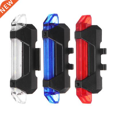 USB Rechargeable Waterproof Mountain Bike Lamp Warning Cycli