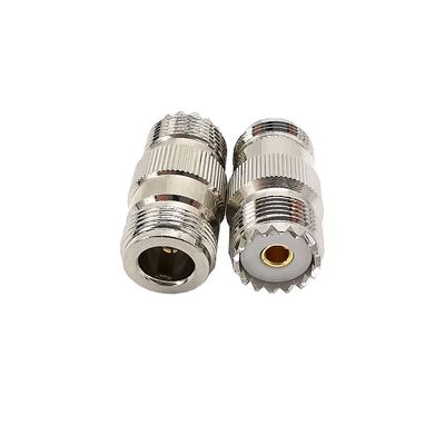 1/2Pcs N Female to UHF SO239 SO-239 PL-259 PL259 Female Stra