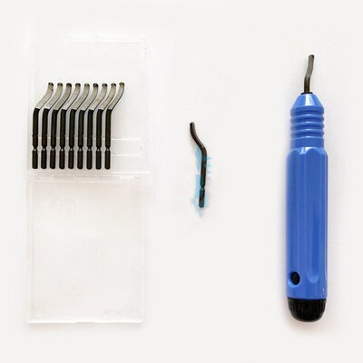 Edge Trimmer with Blades DIY Tube Reamer Tool Parts Edge Cut