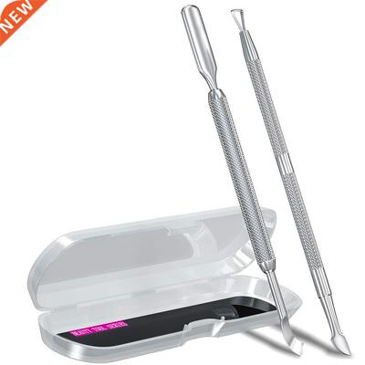 Metal Spoon Cuticle Pusher Set For Manicure Gel Polish Pushi