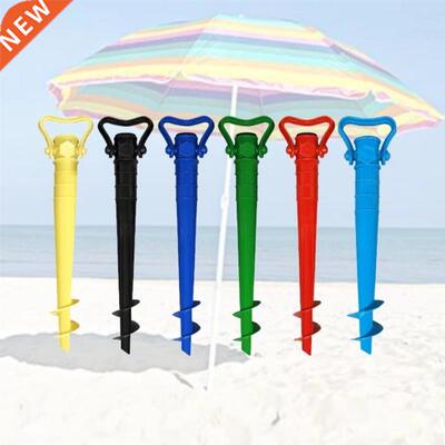 Parasol Anchor Beach Umbrella Holder Sun Sand Screw Stand Fi