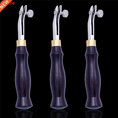 1Pcs Adjustable Stainless Steel Edge Creaser Sidelines Ebon