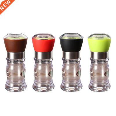 4 Colors Manual Stainless Steel Salt Pepper Grinder Spice Mi