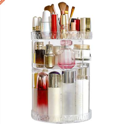 360 Degree Rotation Make Up Organizer Box Cosmetic Organizer