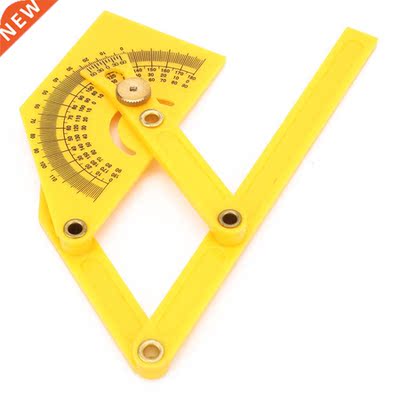 Plastic Poi Protractor 180 Degree Angle Ruler Woodworkin