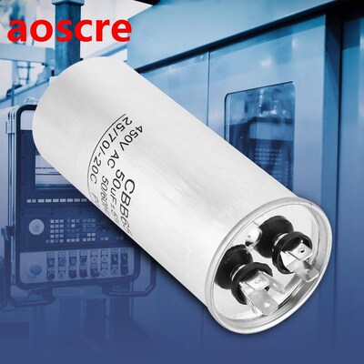 CBB65 450V 50UF Capacitor Start Motor Homopolar Electrolytic