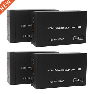 HDMI Cable 1080P Extender 120m Single Network Cat5e/6 Lan Et