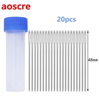 20Pcs 48mm  Leather Crafts Large Eye Embroidery Tapestry